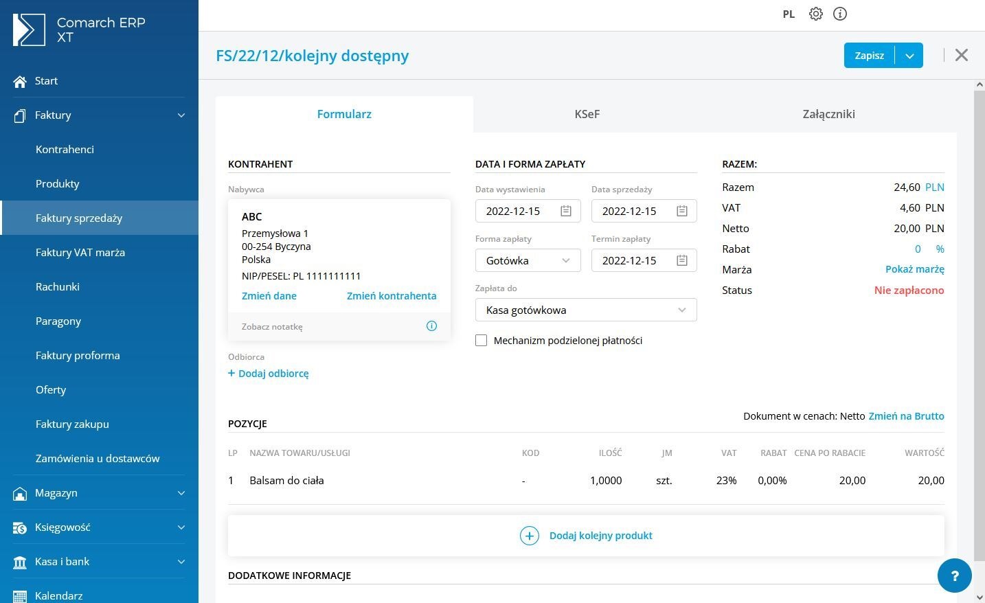 Comarch betterfly (dawniej ERP XT) - Program do faktur i magazynu w Chmurze